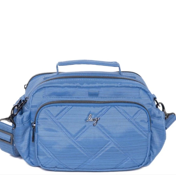 lug | Bags | Lug Boomer Crossbody Handbag Blue | Poshmark